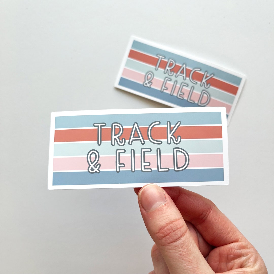 Track and Field Sticker, Track Stickers, Runner Sticker, Running ...