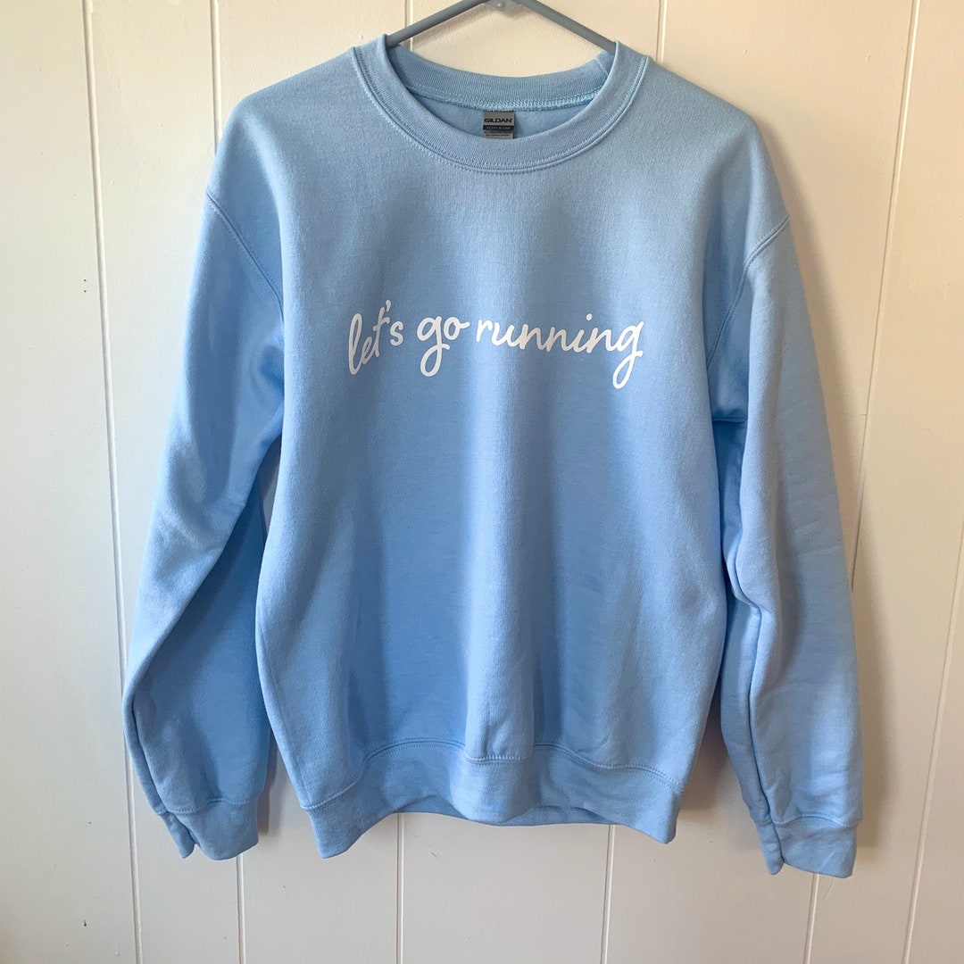 Let's Go Running Crew Neck, Runner Crew Neck, Runner Sweatshirt, Gifts ...