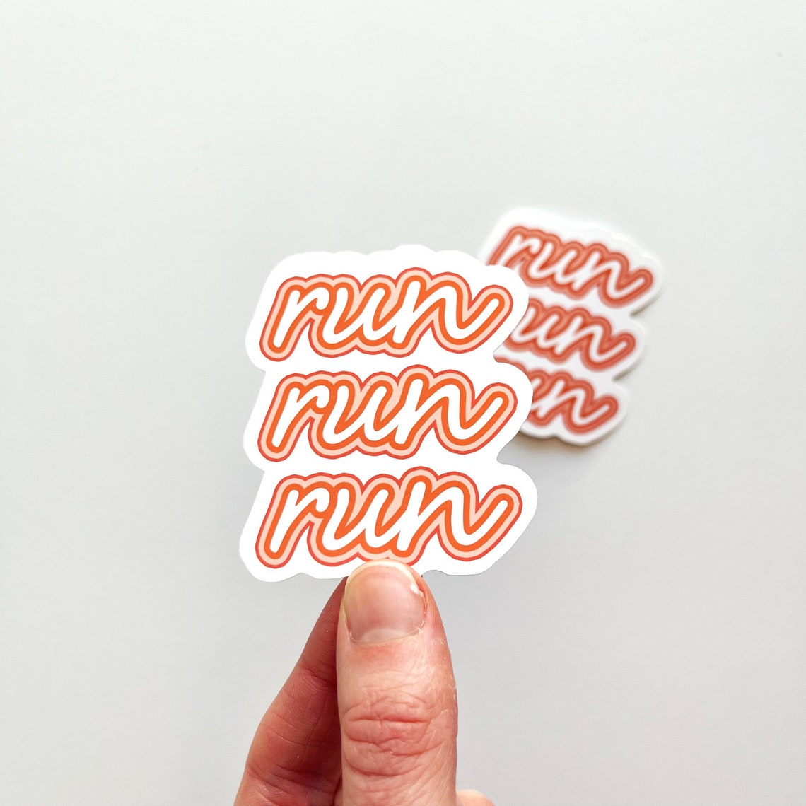 Run Sticker, Runner Stickers, Gifts for Runners, Track Gifts, Cross ...
