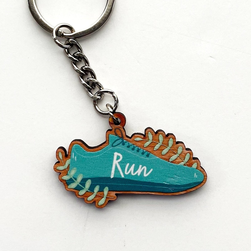 Running Keychain - Etsy