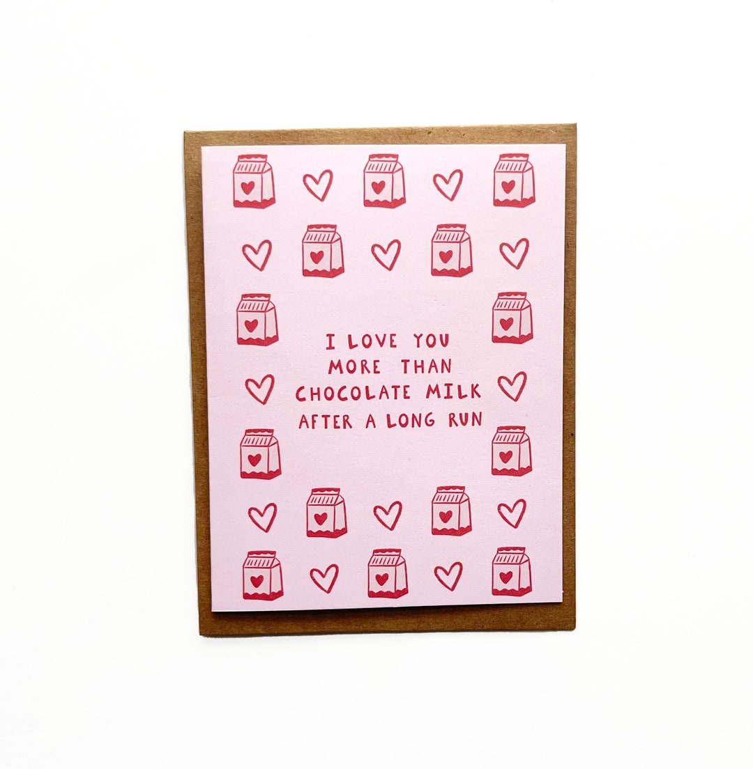 Funny Runner Valentines, Running Cards, Cards for Runners, Valentine ...