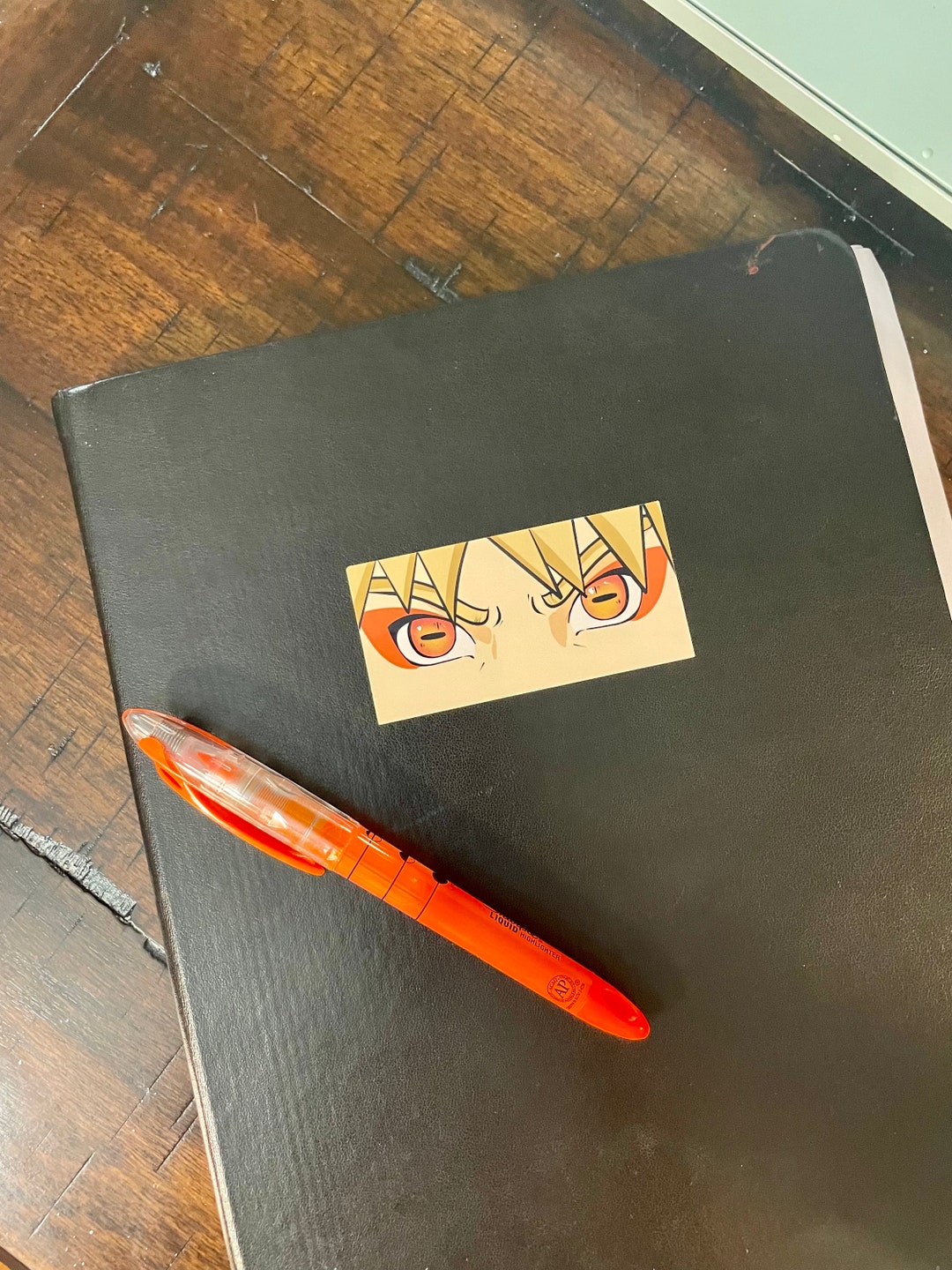 Anime Eyes// Vinyl Sticker - Etsy