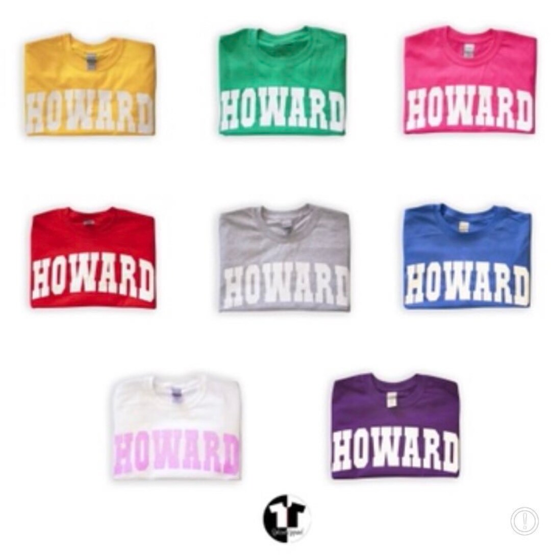 Classic Howard T-shirt Bundle - Etsy