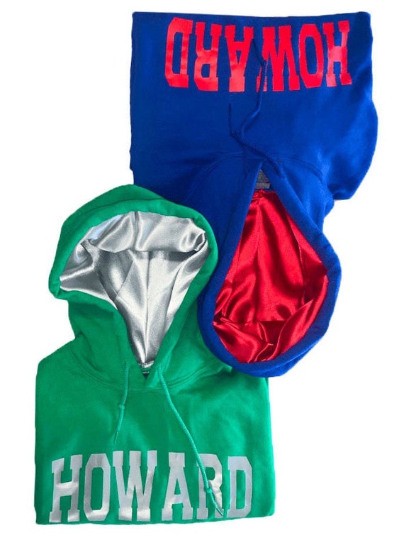 Handmade Howard University Satin Hoodie Other Schools | Etsy