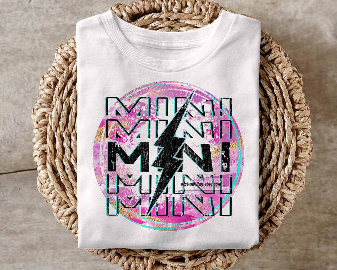 MINI Sublimation PNG Lightning Bolt Strike Sublimation Designs ...