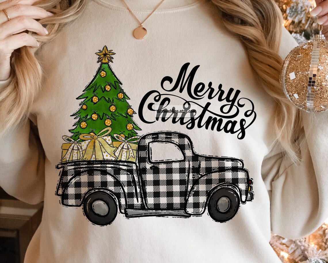 Christmas Truck Sublimation Designs Christmas Sublimation - Etsy