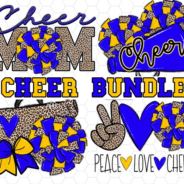 Cheerleader Sublimation Designs - Etsy