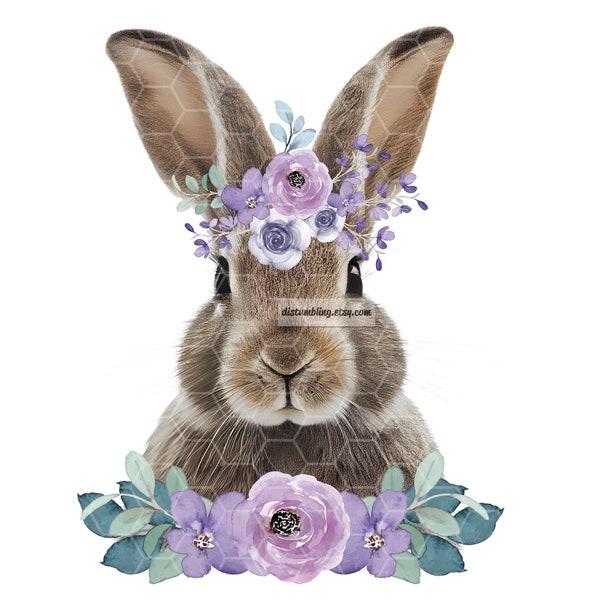 Purple Bunny Rabbit - Etsy