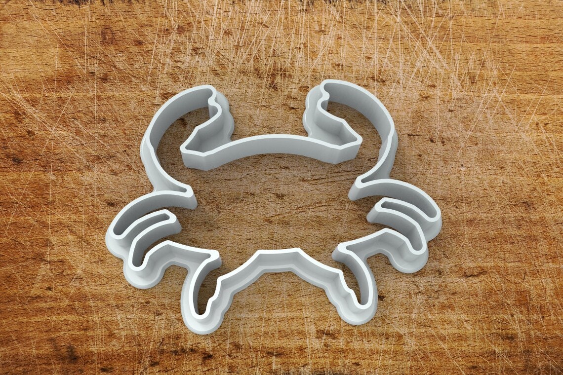 Crab Cookie Cutter STL file | Etsy