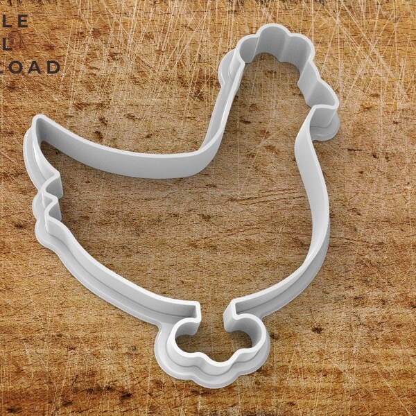 Chicken Cookie Cutter - Etsy