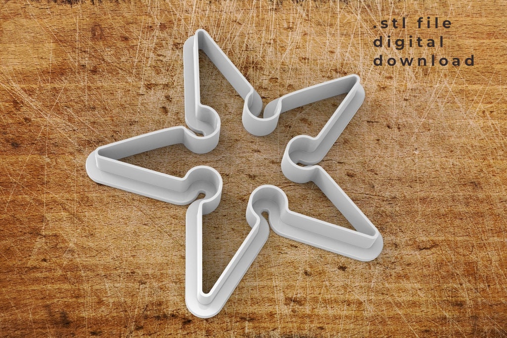 Ninja Star Cookie Cutter STL File - Etsy