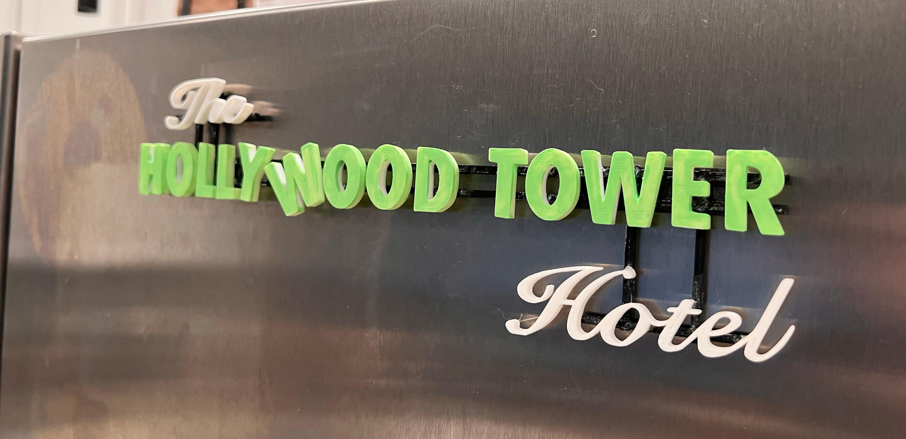 Hollywood Tower Hotel/tower of Terror Sign - Etsy