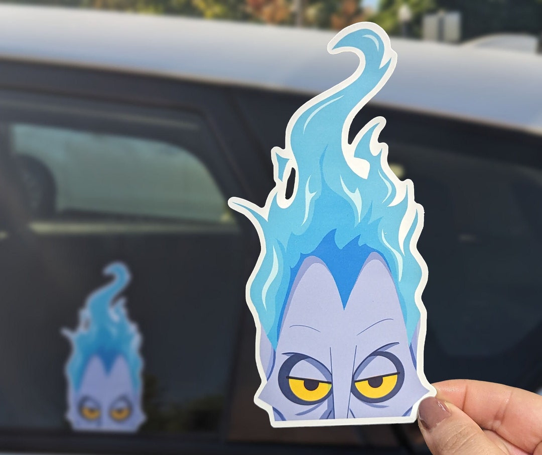 Hades Villains Car Sticker Decal Hercules Waterproof Vinyl Die Cut ...