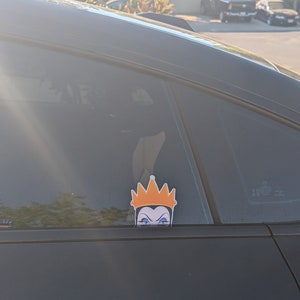 Evil Queen Villains Car Sticker Decal | Snow White Waterproof Vinyl Die ...
