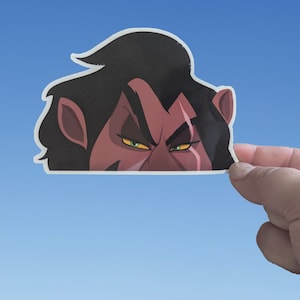 Scar Villains Car Sticker Decal | Lion King Waterproof Vinyl Die Cut ...