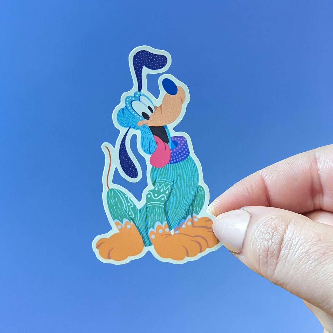 Pluto Alebrije | Waterproof Vinyl Disney Die Cut Dia De Los Muertos ...