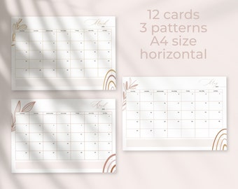 2023 Printable Calendar - Etsy