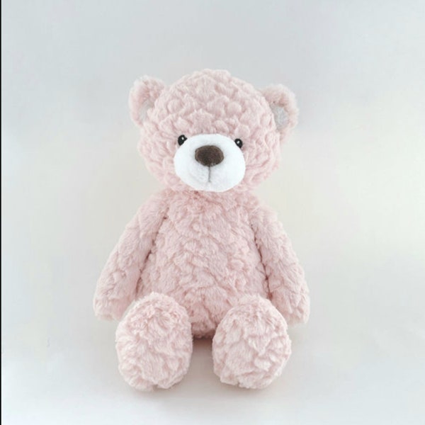 Pink Teddy Bear - Etsy