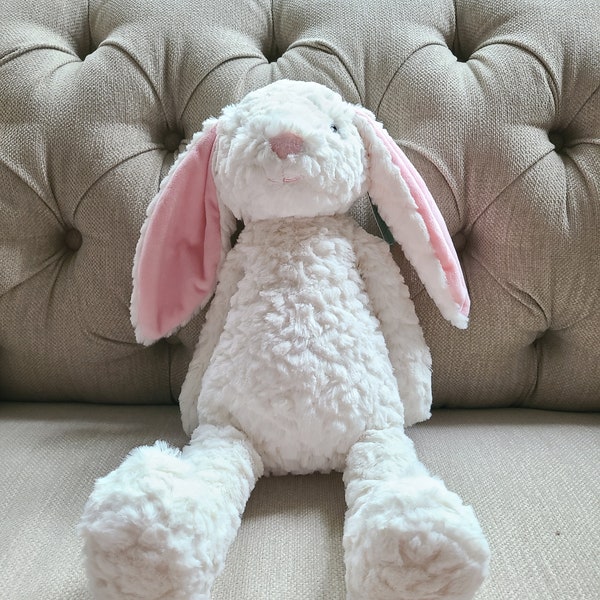 White Rabbit Plush - Etsy