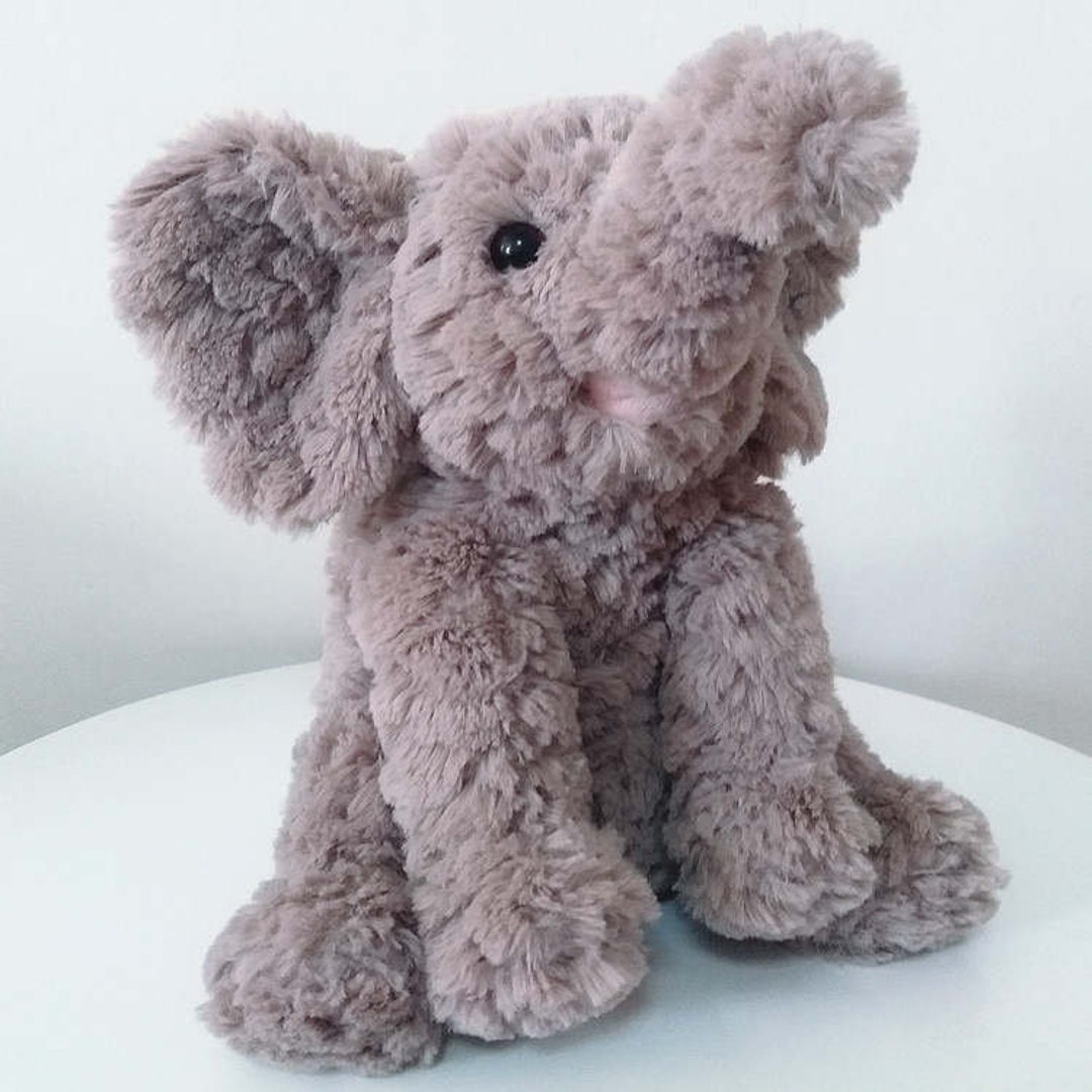 Gray Elephant: Personalization Option, Soft, Stuffed Animal Baby Shower ...