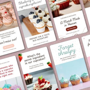 Bakery Instagram Post Templates Bakery Instagram Story Templates Cake ...