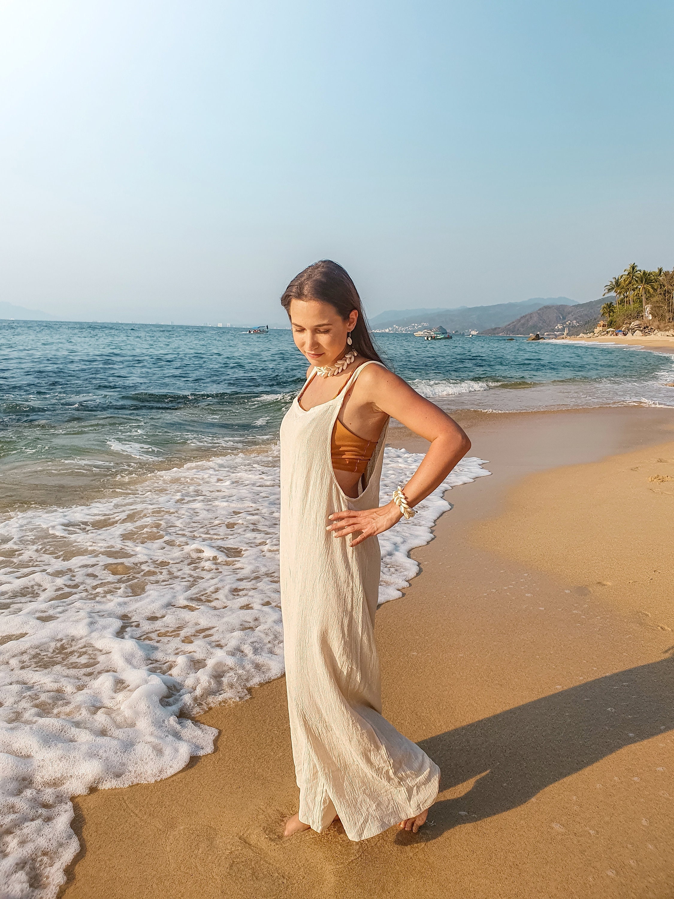 Beach Jumpsuit, Boho Jumpsuit, Summer Jumpsuit, Summer Jumper, Beach ...