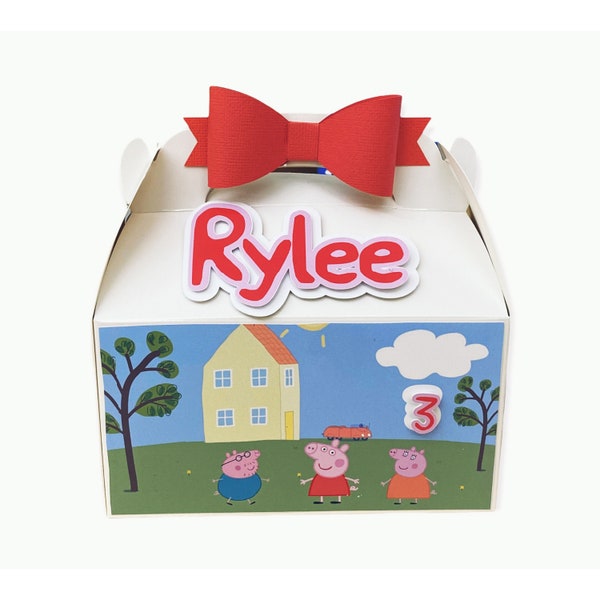 Peppa Pig Favors - Etsy