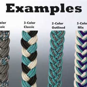 Create Your Own Custom 9 Strand Braided Paracord Barrel Reins Horse ...