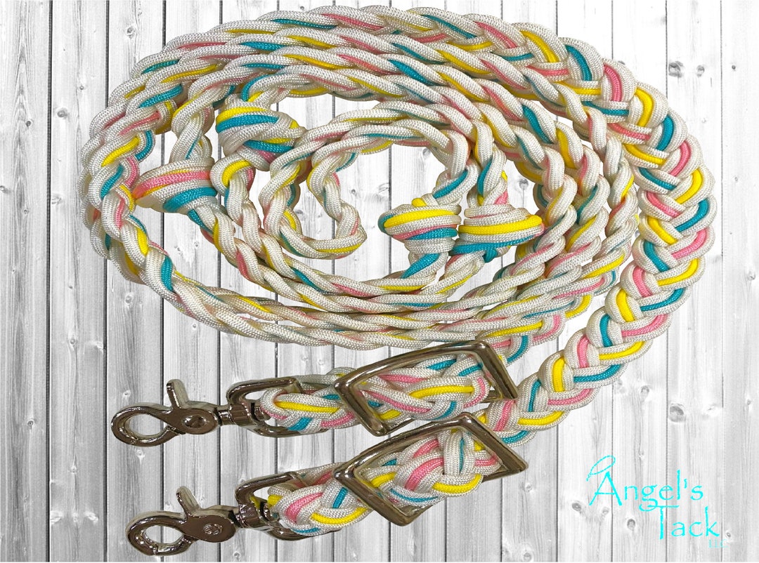 Sprinkles White Pink Turquoise and Yellow 8ft 9 Strand Adjustable ...