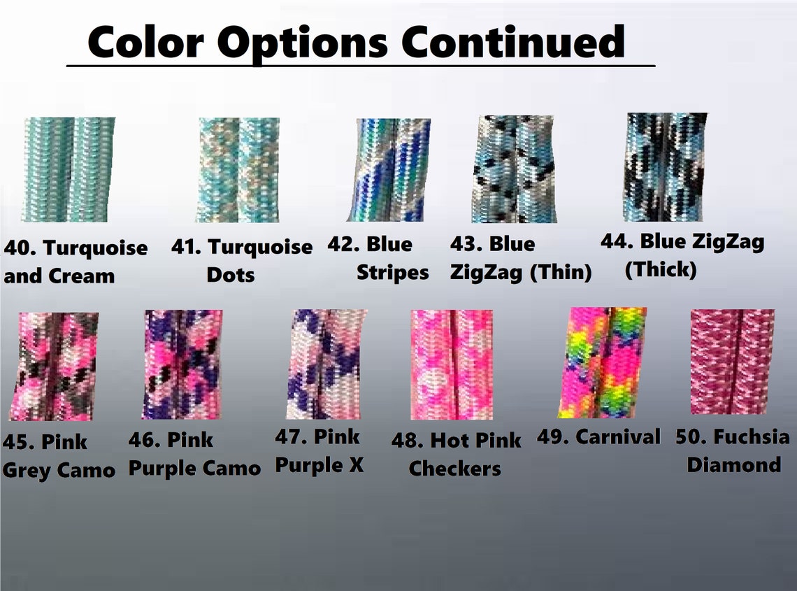 Create Your Own Custom 9 Strand Braided Paracord Barrel Reins - Etsy