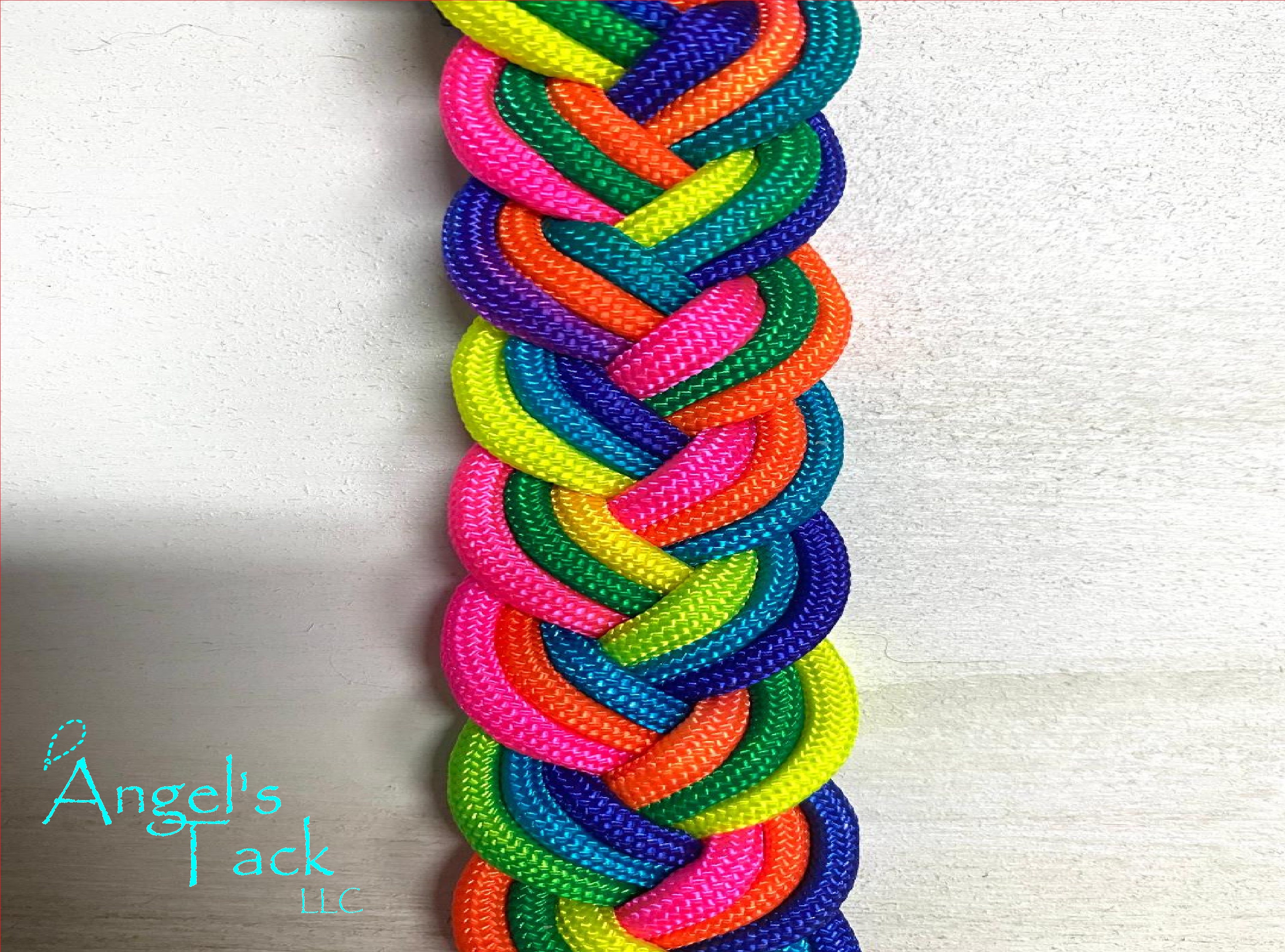 Promise Mulitcolor Neon Rainbow 8ft 9 Strand Adjustable | Etsy