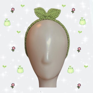 Crochet Cotton Sprout Headband - Etsy
