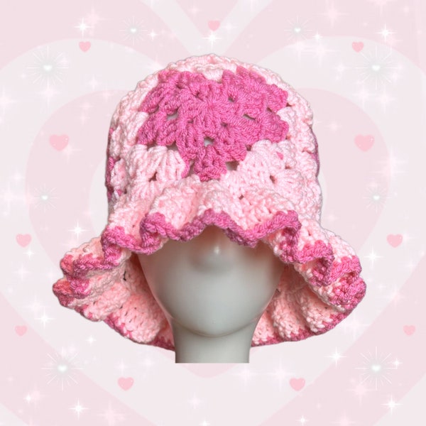 Crochet Heart Hat - Etsy