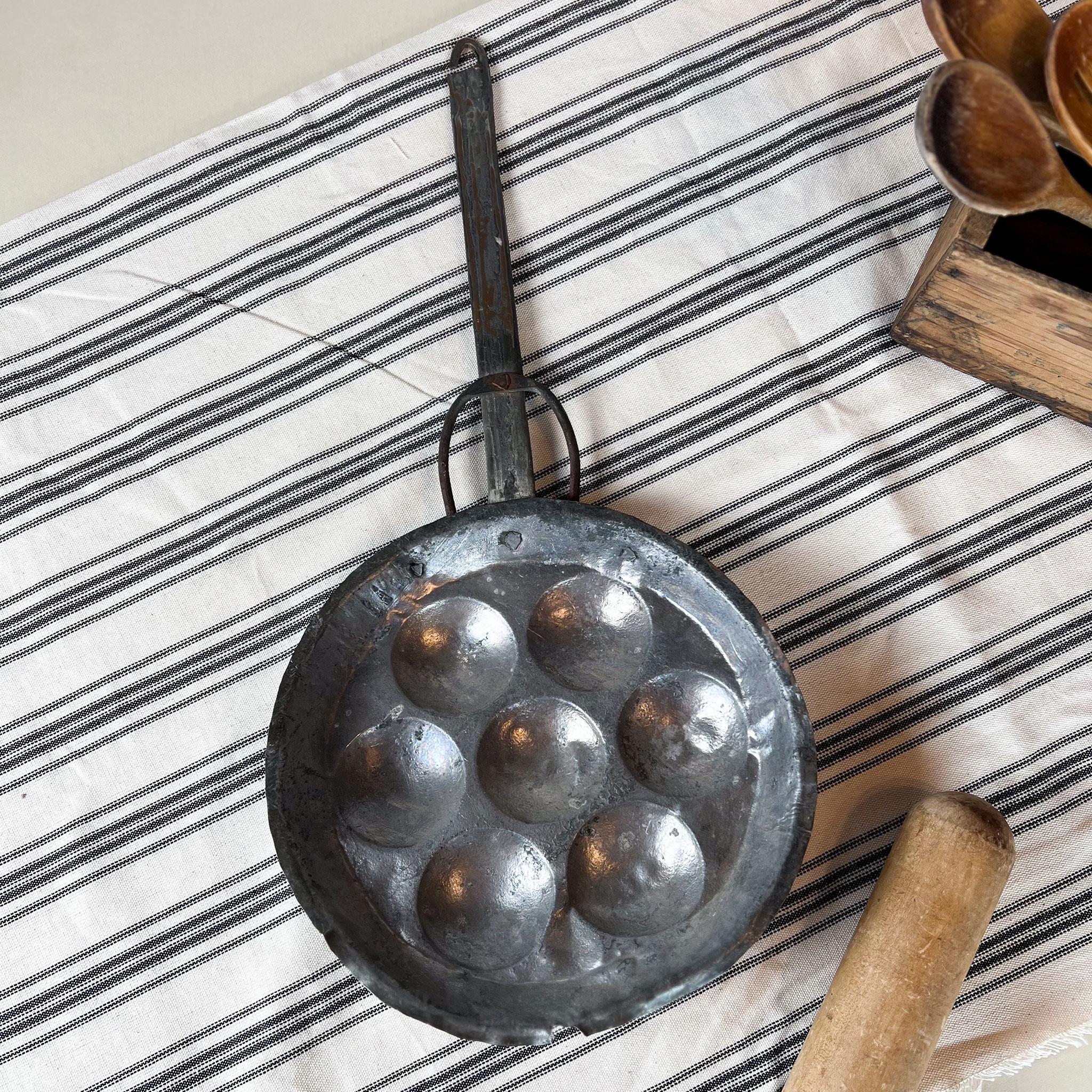 Antique Copper Egg Poacher Pan: Vintage Kitchen Decor - Etsy