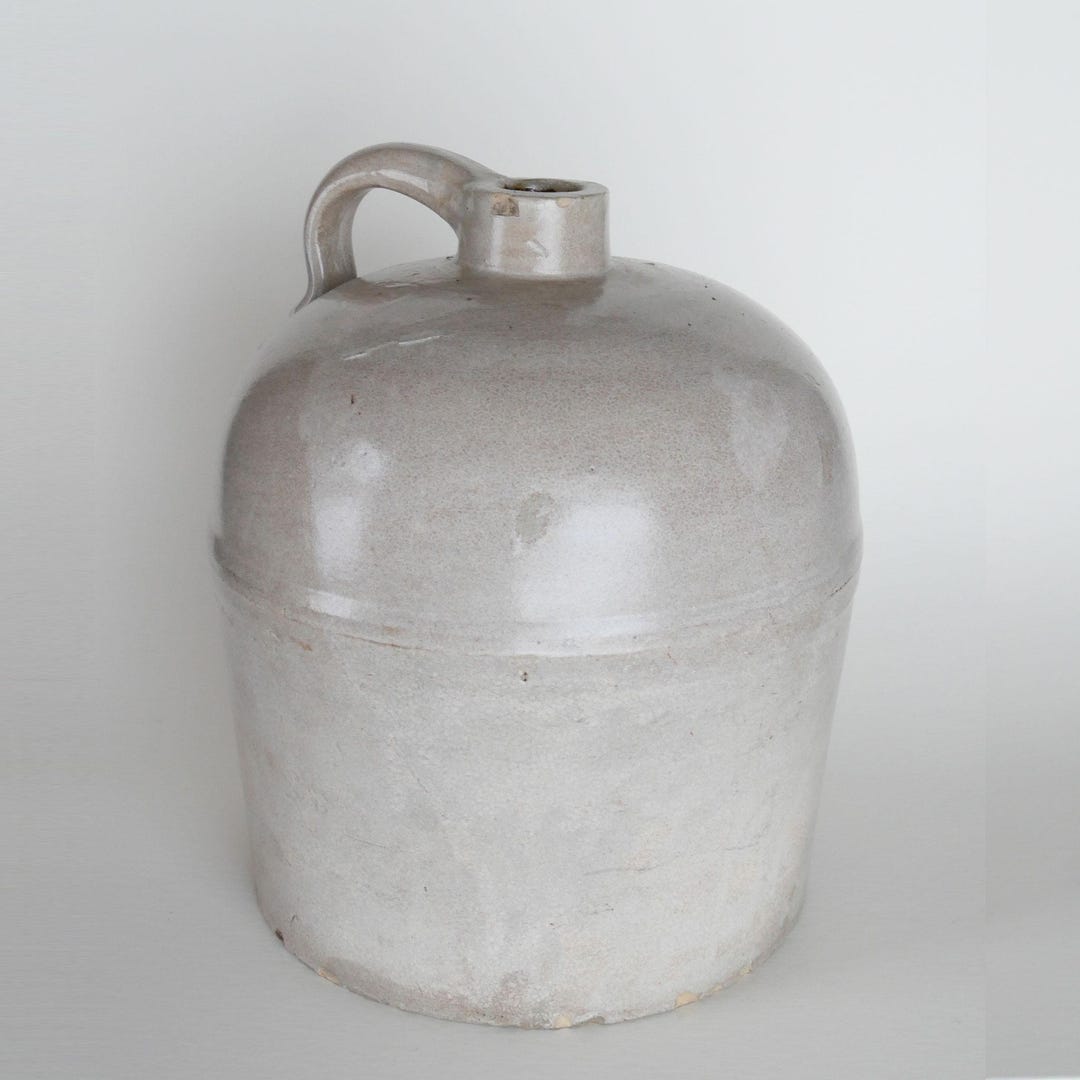 Vintage Stone Glazed Stoneware Crock, Farmhouse Stoneware - Etsy