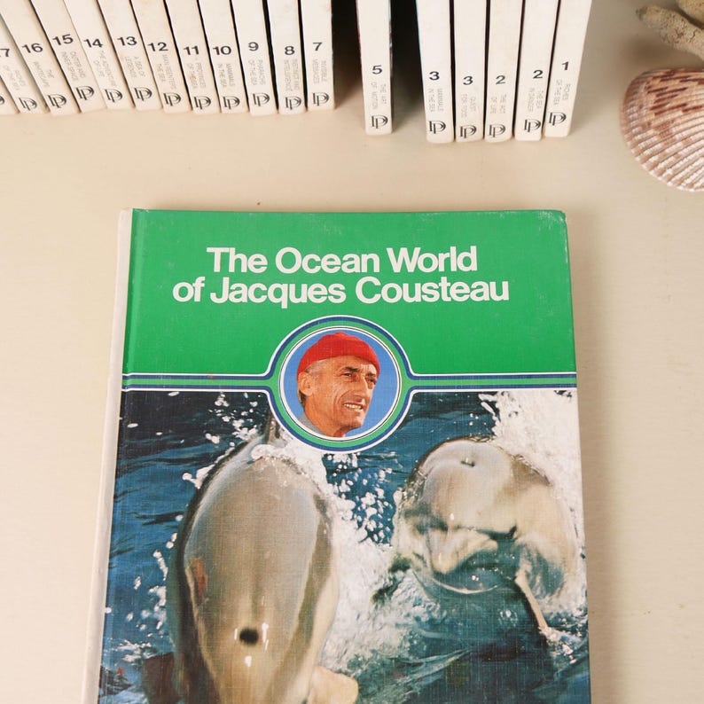 The Ocean World of Jacques Cousteau Book Collection 1-20, Hardcover ...