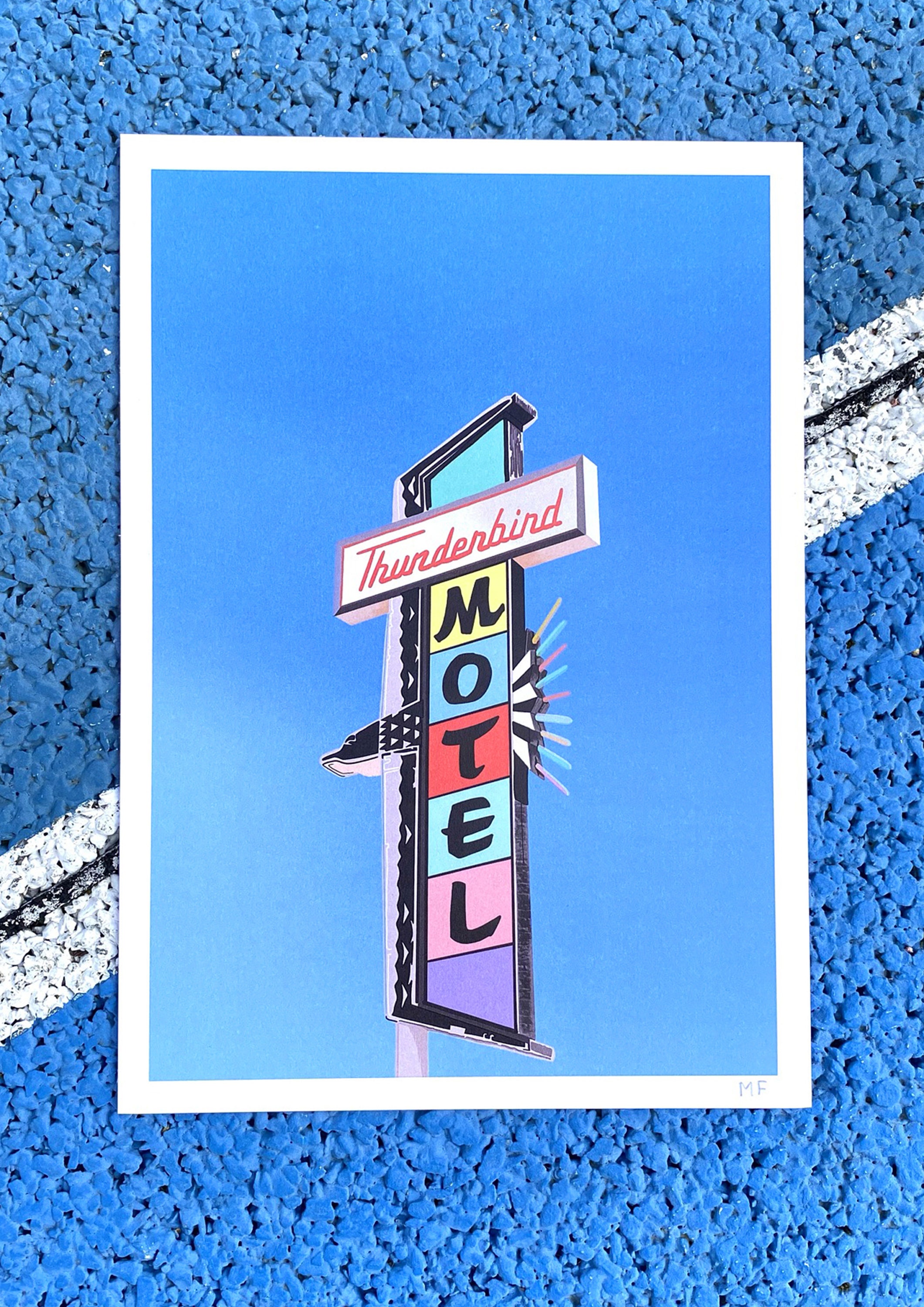 Nevada Poster, Hotel Sign, Motel Poster, United States Illustrations ...