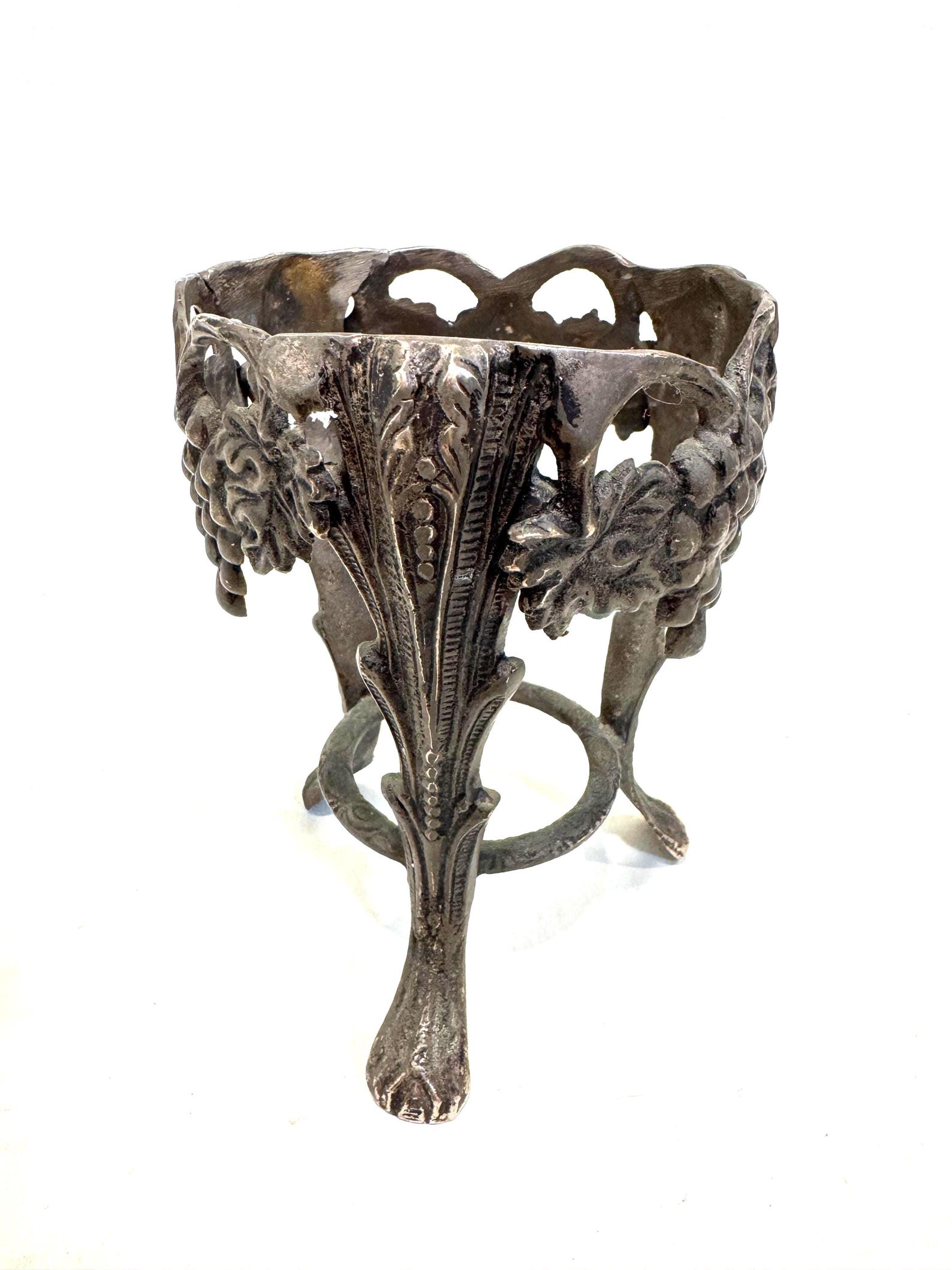 Vintage Solid Brass Grapevine Stand Holder 6” X 4” - Etsy