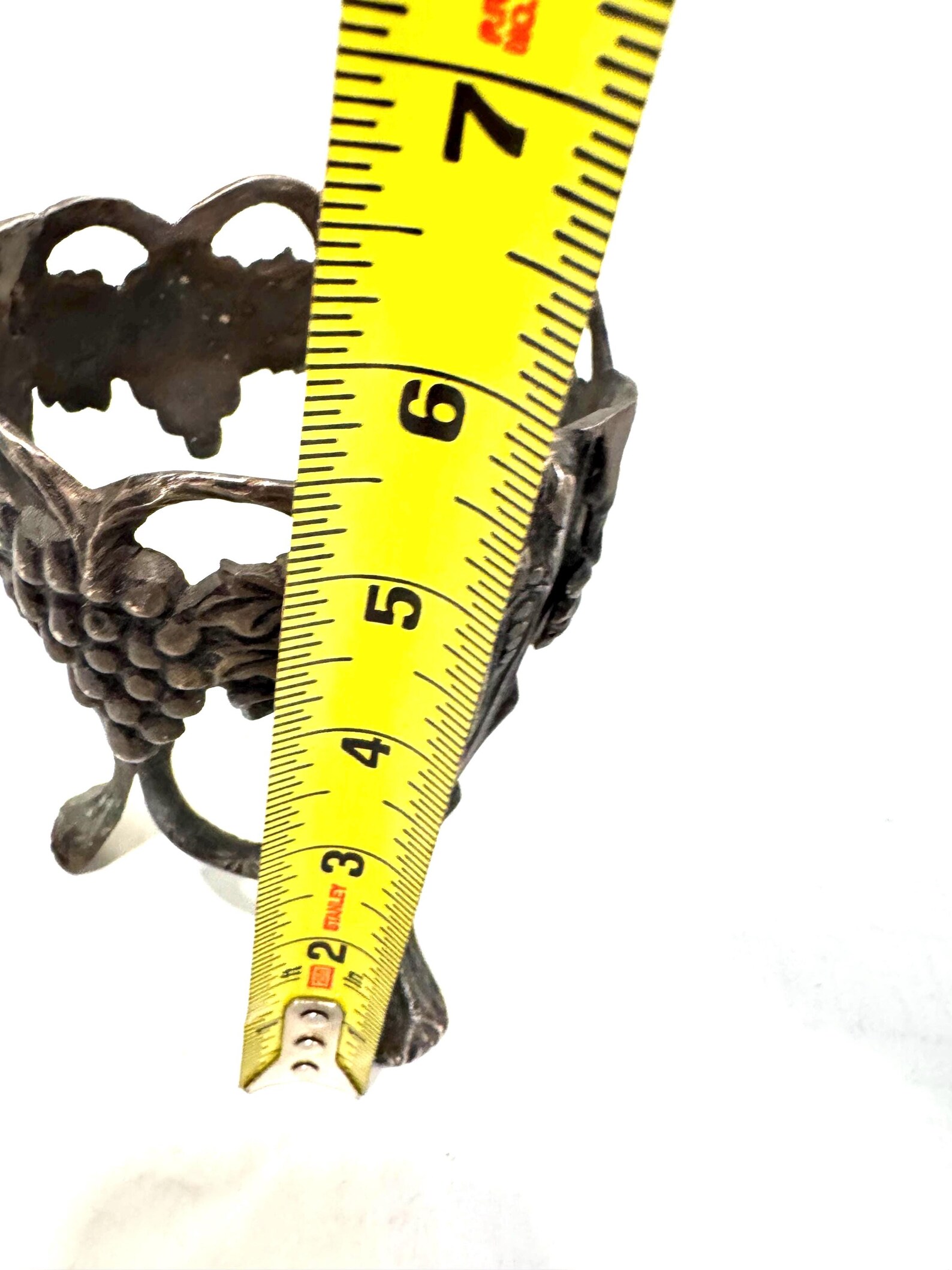Vintage Solid Brass Grapevine Stand Holder 6” X 4” - Etsy