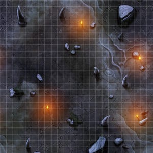 Orc Badlands Battle Mat | Terrain Essentials | Cast 'n Play | 1 Inch ...