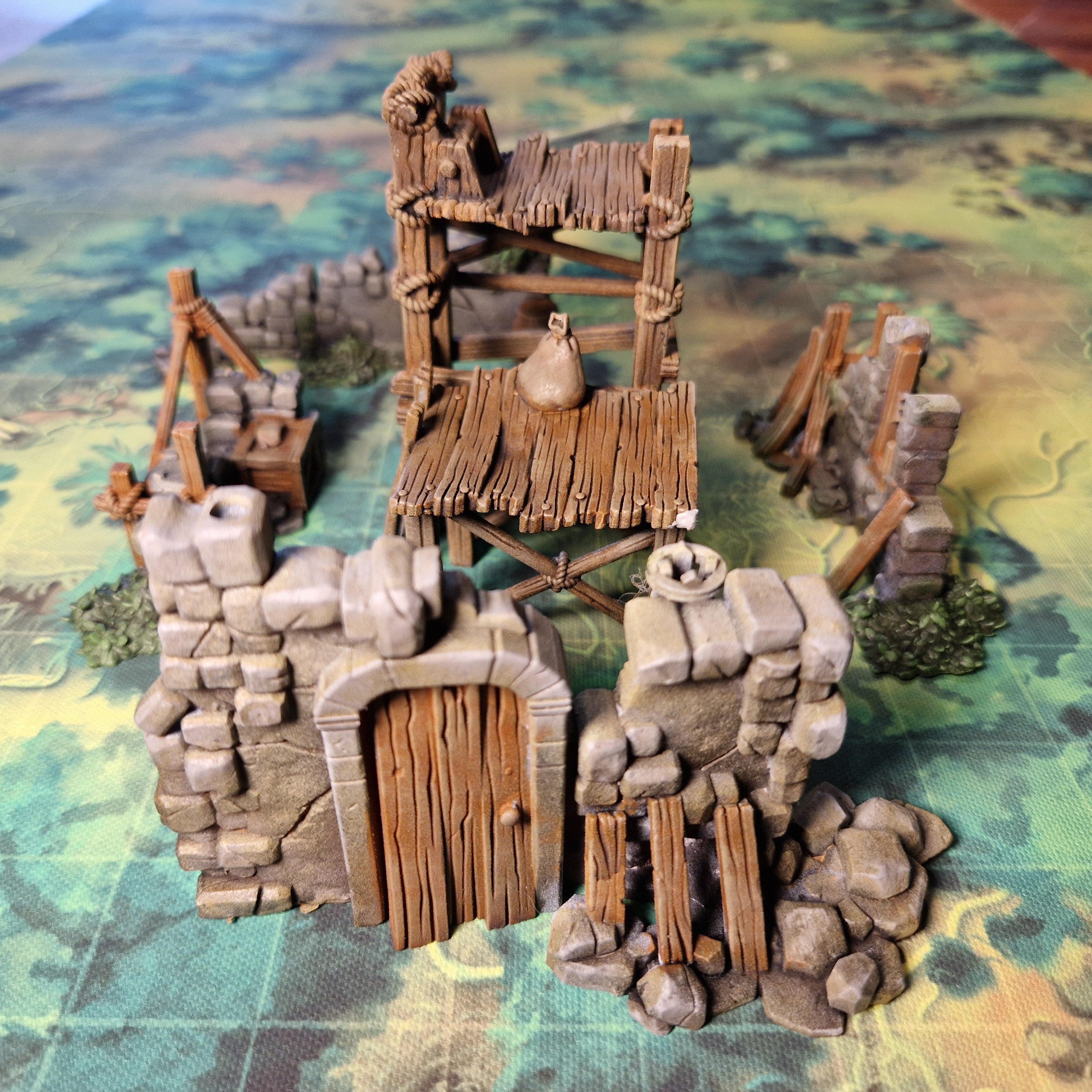 The Bell of Gilgard Town Ruins Terrain Essentials - Etsy