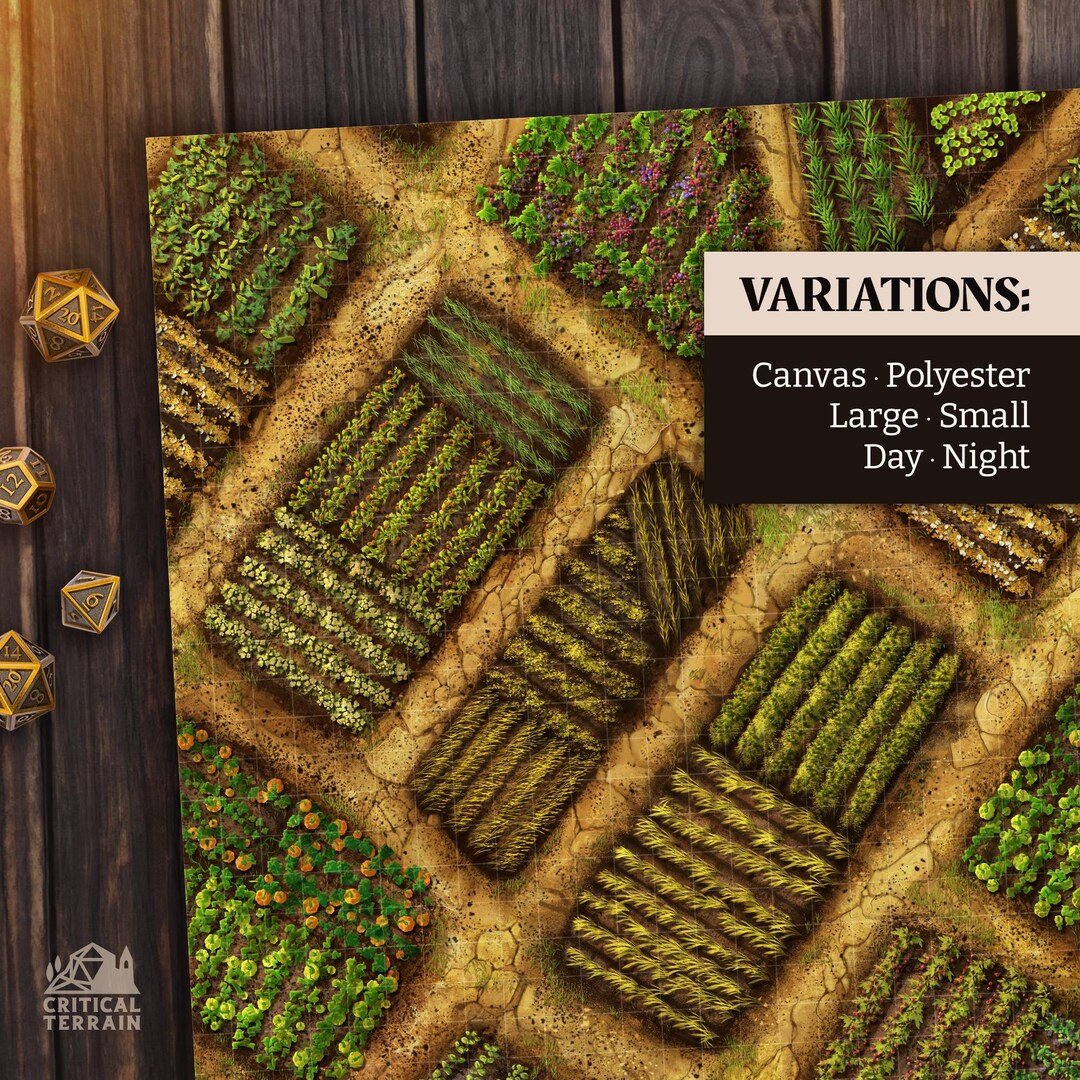 Countryside Battle Mats | Terrain Essentials | Cast 'n Play | 1 Inch ...