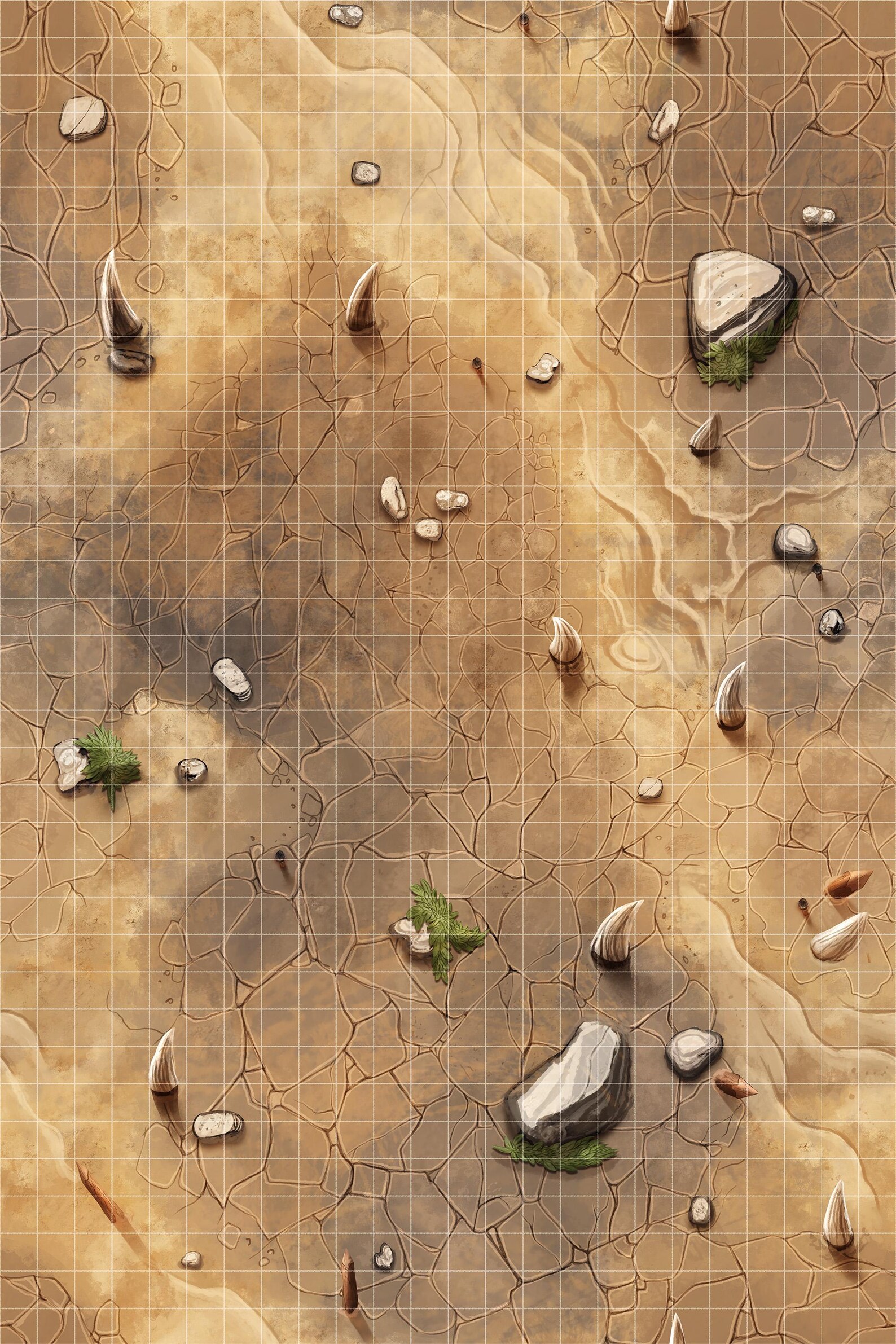 Orc Badlands Battle Mat | Terrain Essentials | Cast 'n Play | 1 Inch ...