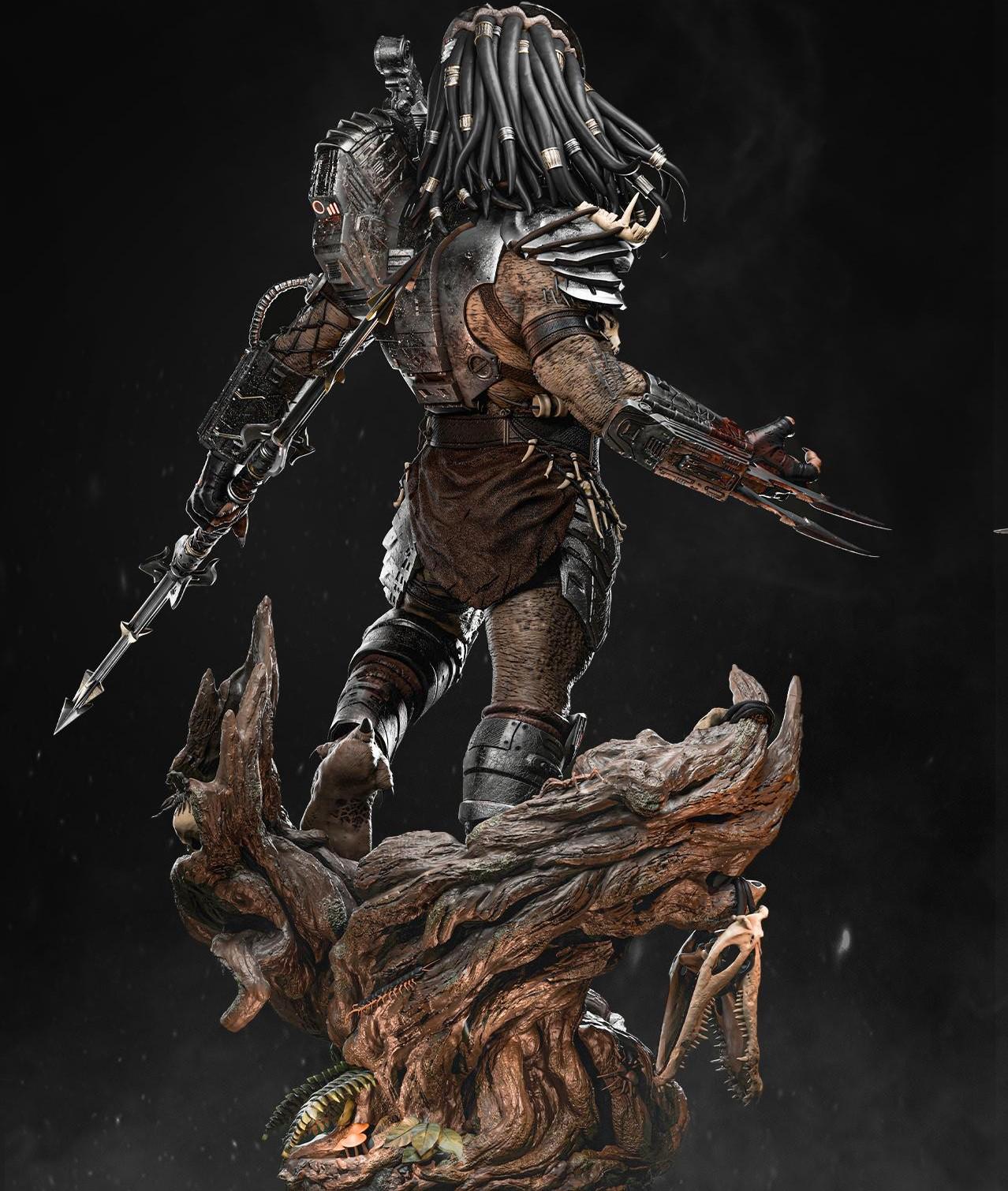 Predator Hand-painted Collectible Figurine Predator Figure Collectables ...