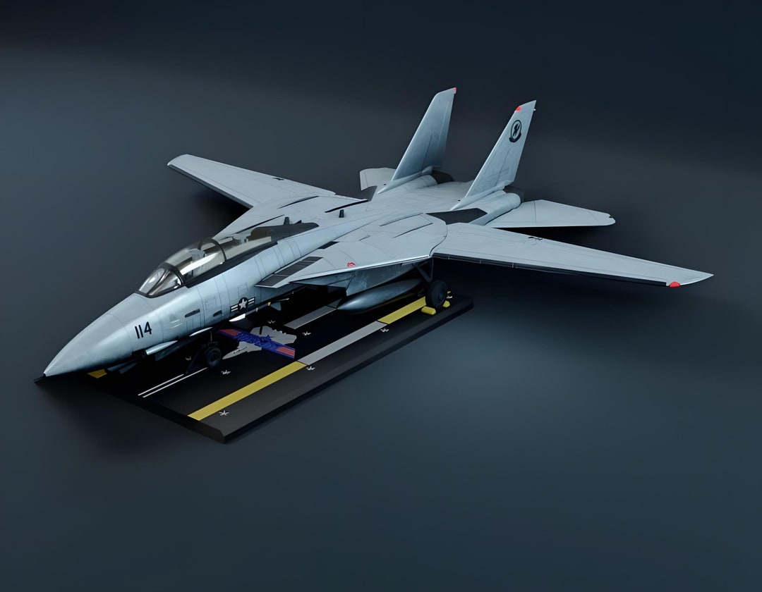 F-14 Tomcat 50-piece DIY Model Kit Highly Detailed, Perfect for ...