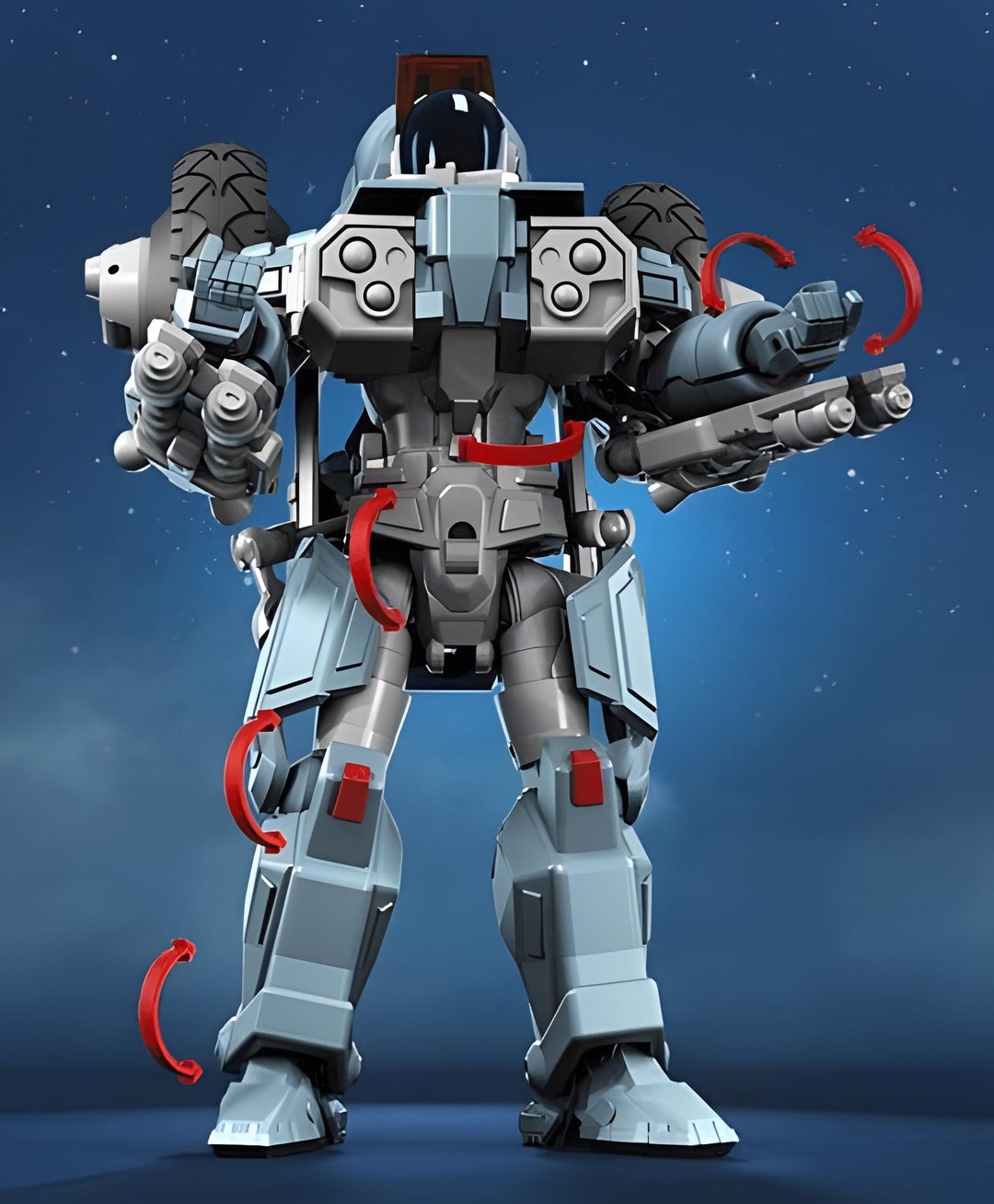 Robotech VR-052 Cyclone 80-piece DIY Model Kit Highly Detailed, Fun to ...