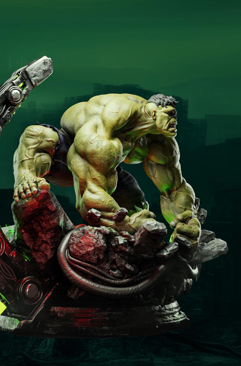 Hulk Hand-painted Collectible Figurine Hulk Figure Collectables ...