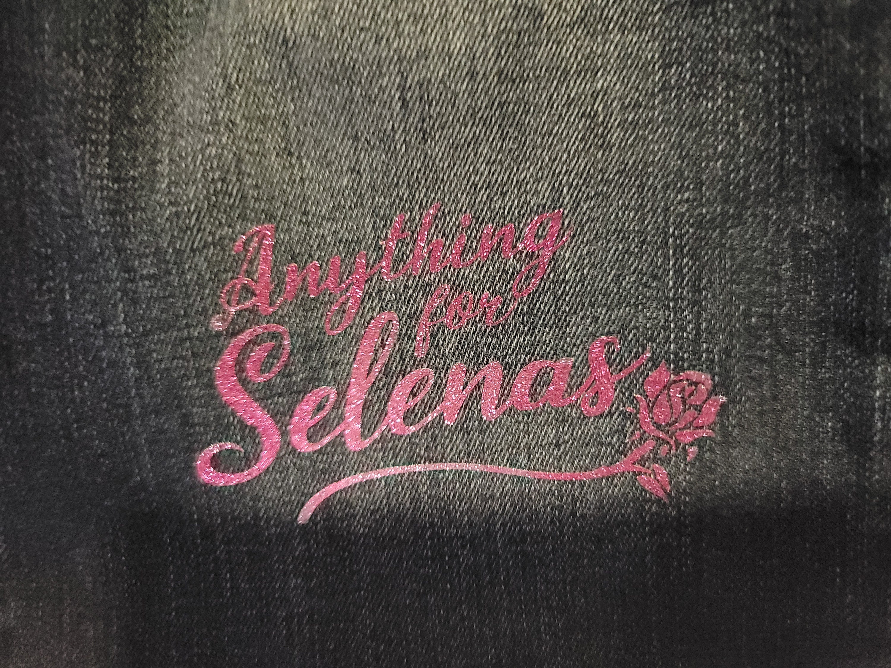 Anything for Selenas Iron on Decal - Etsy
