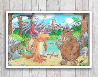 Julia Donaldson Poster - Etsy UK