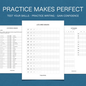 Katakana Bundle for Japanese Language Learning - Printable Digital ...